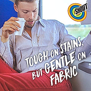 Shout Wipe and Go Instant Stain Remover, for On-the-Go Laundry Stains, 12 Count - Pack of 12 (144 Total Wipes)