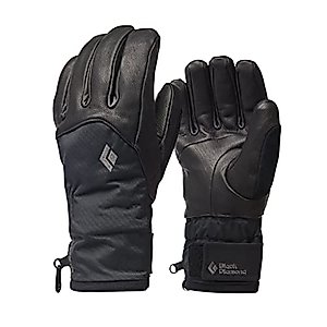 Black Diamond Mens Legend Insulated Ski Gloves, Black, Medium
