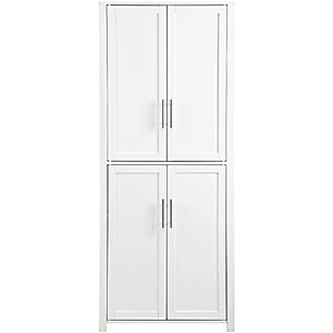 Crosley Furniture Savannah Tall Pantry, White