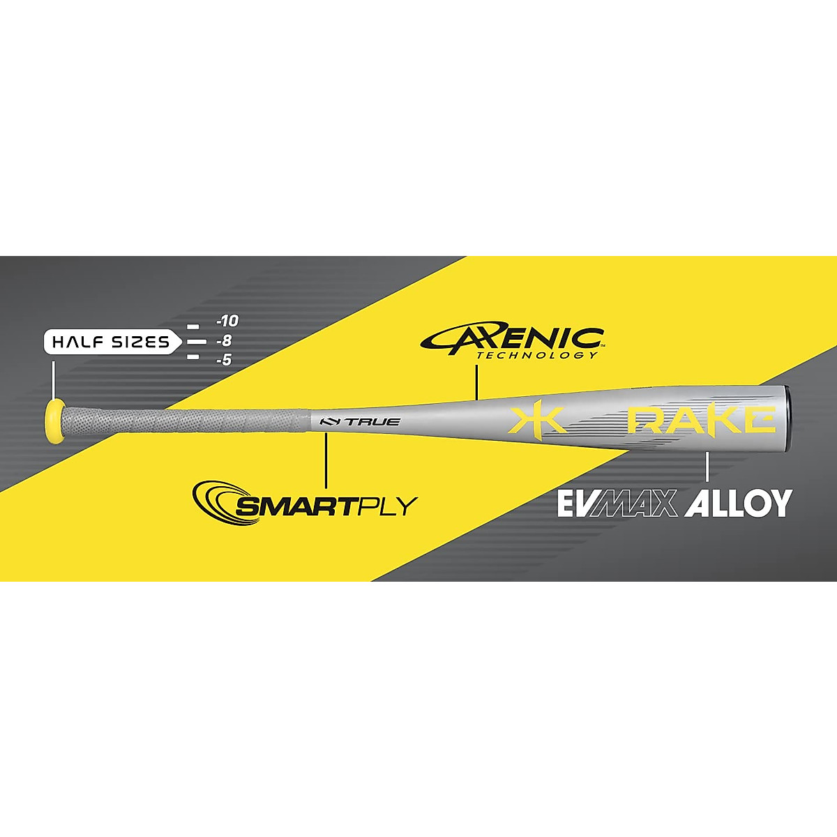 True Bats 2022 True Rake Usssa Baseball Bat -10 30.5 20.5