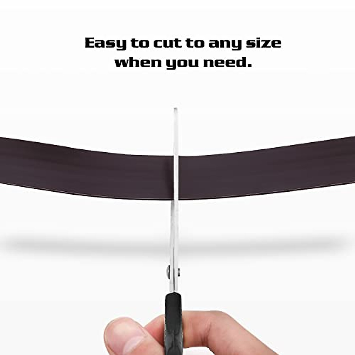 Housolution Boundary Marker, 13 Feet Magnetic Boundary Markers Strip Woks for Neato Robotic Vacuum Cleaner, Alternative Accessory Tapes with 3M Sticker, Black