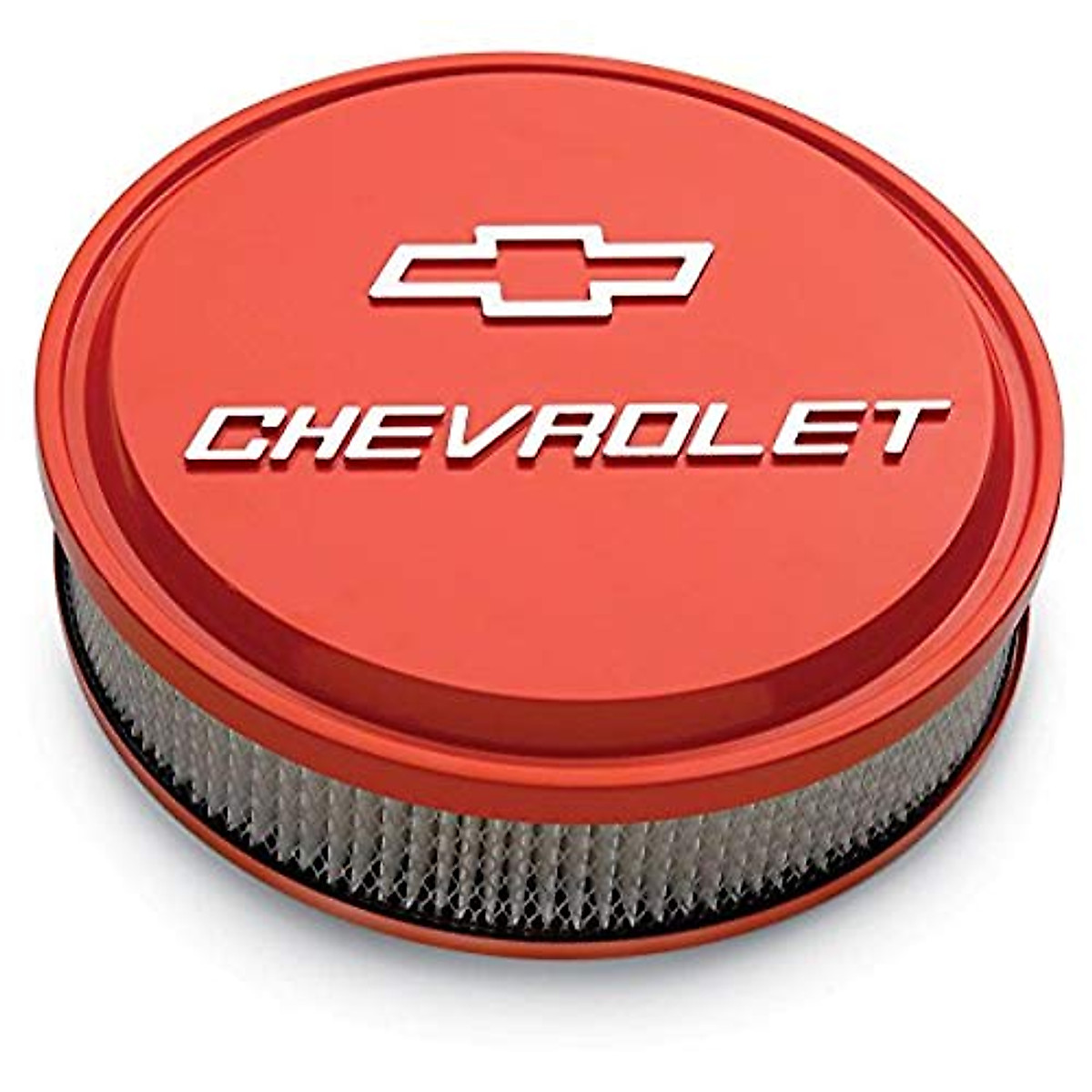 Proform 141-831 - Slant Edge Bowtie Air Cleaner, Chevy Orange