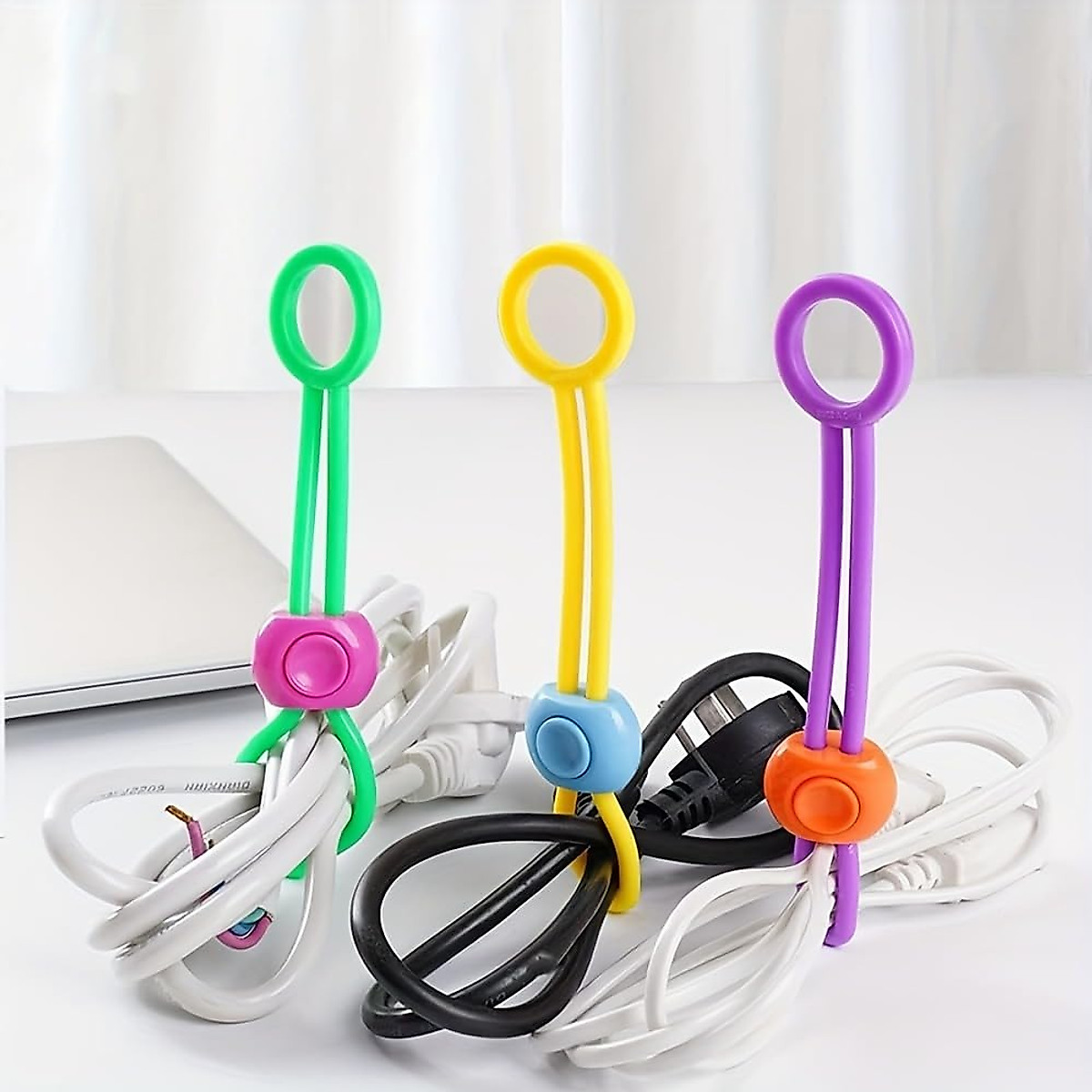 6 Food Bag Sealing Clips, Mixed Colors, Silicone Food Bag Sealing Tape, Reusable and Adjustable Clip Sealer, Suitable for Various Plastic Bags, Thread Bags, and Rice Bags.