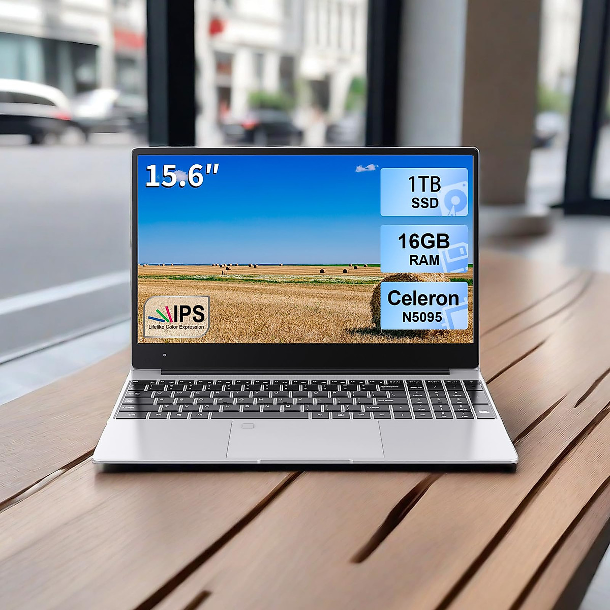 TUHUI Laptop Computer,16GB RAM, 512GB SSD,15.6” Inch Laptops, AMD Ryzen 5 5600U Hexa Core (Beats Intel i7-1255U),6 cores W11P Laptop,4.2GHz Maximum Processor Speed