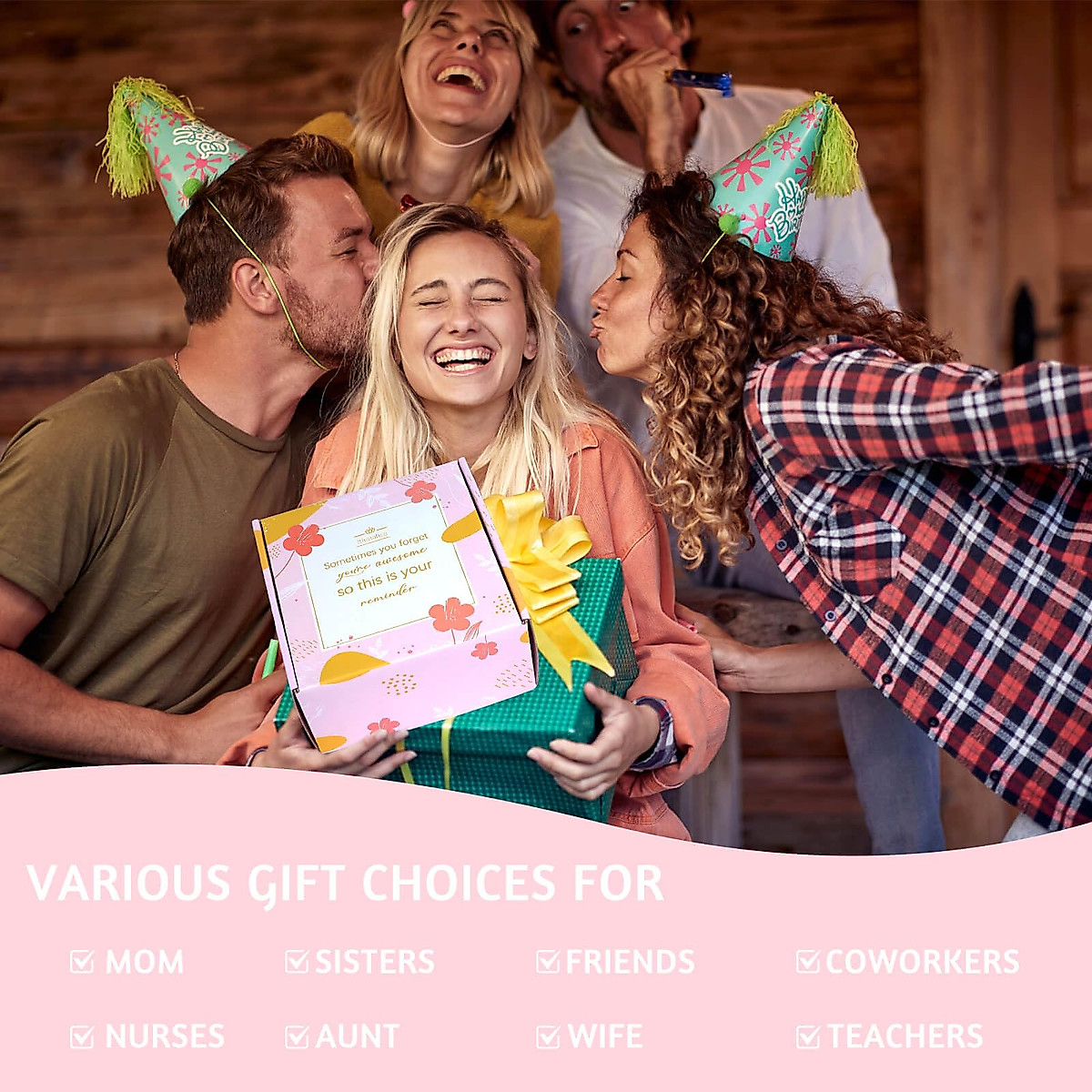 Ithmahco 70th Birthday Gifts for Women, 70 and Fabulous Gift Basket for Grandma, Mom,Sister, Wife, Aunt | 1953 Birthday Gifts for 70 Year Old Woman Funny Gift Idea