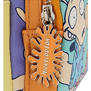 Loungefly Nickelodeon Nick 90's Color Block Double Strap Shoulder Bag