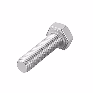 uxcell M8x30mm Hex Bolts 304 Stainless Steel Hexagon Screw Bolt 5pcs