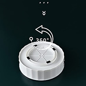 9in Rotating Spice Rack Spinning Organizer Non- Skid Lazy Susan Turntable Spice Stand for Cabinet Pantry Refrigerator