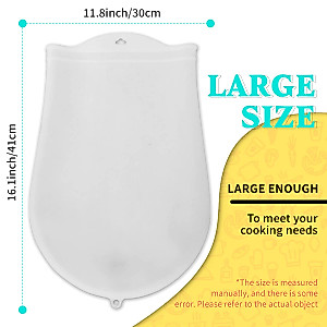 2PCS Extra Large Reusable Sous Vide Bags BPA Free Food Grade Silicone Bags for Sous Vide Cooking , Anova, Instant Pot Immersion Circulators and other Sous Vide Accessories(2 Pack Sous vide bags)