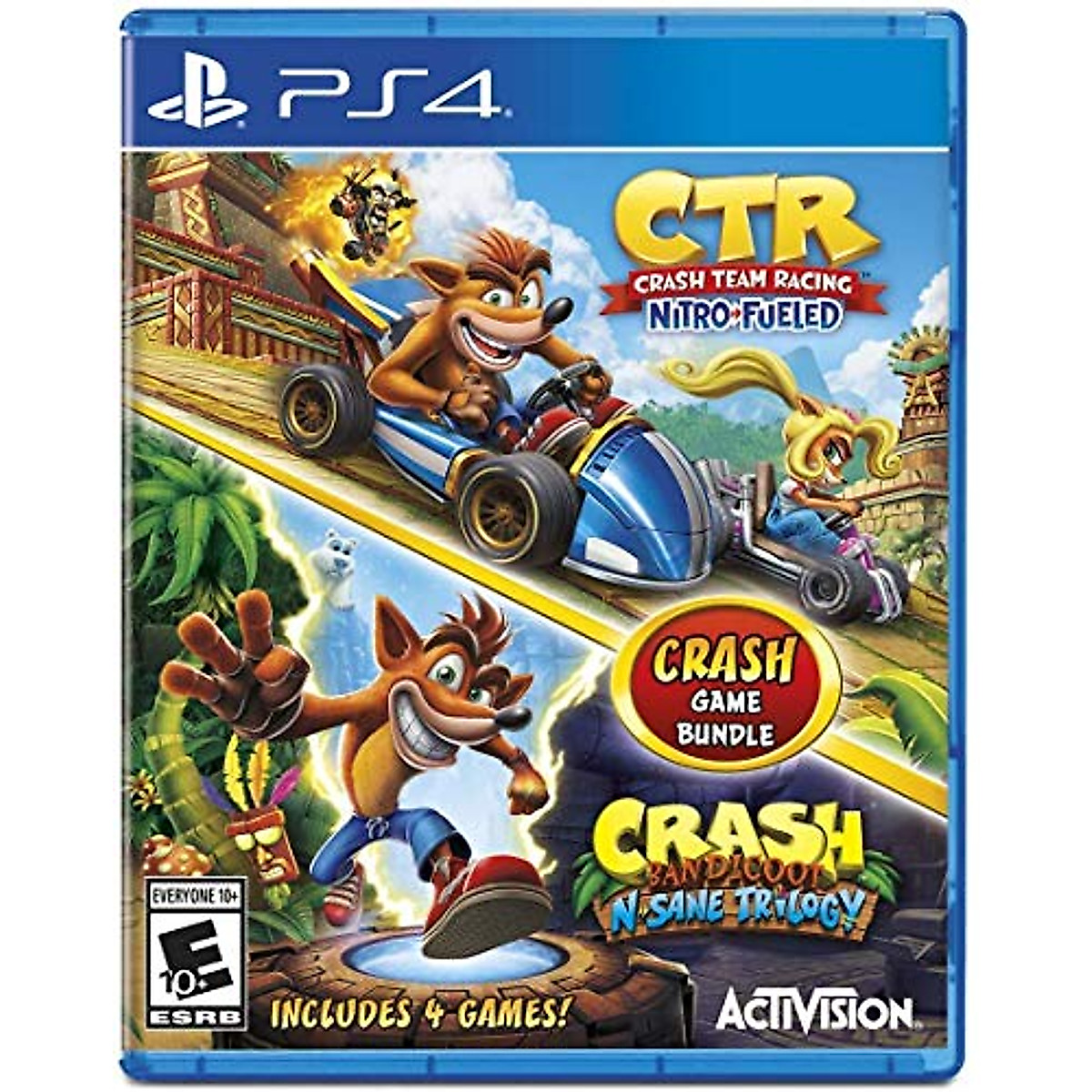 Crash Team Racing + Crash Bandicoot N.Sane Trilogy Bundle – Playstation 4