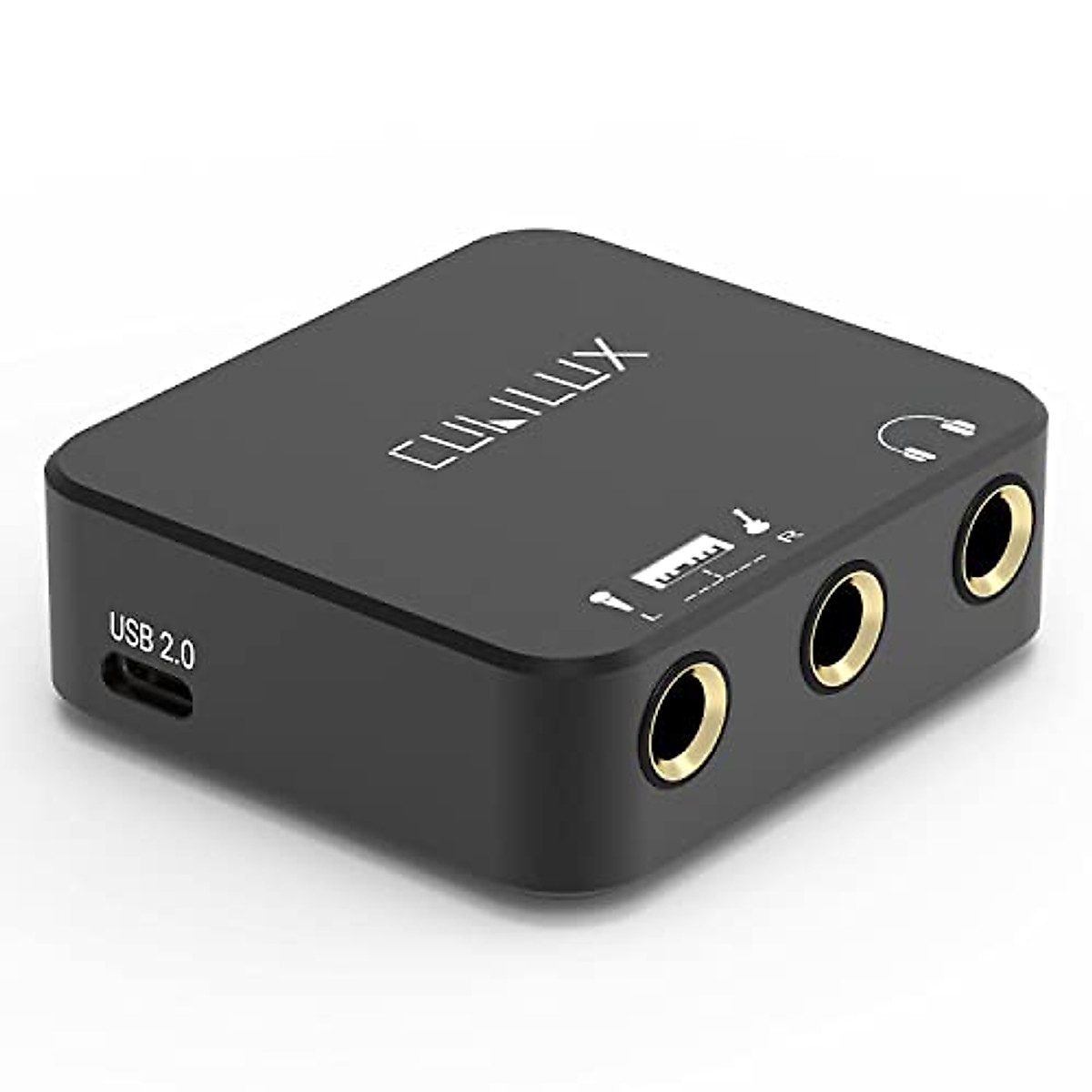 Cubilux USB C to Guitar Adapter, Type C to Bass Guitar/Keyboard/Digital Piano Converter Compatible with iPhone 15+/15 Pro Max, iPad Pro/Air 5 4, Samsung S24/S23/S22/S21, Tab S8/S7/S6, Pixel 8/7/6 Pro