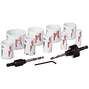 Milwaukee 49-22-4025 13-Piece General Purpose Hole Dozer Hole Saw Kit