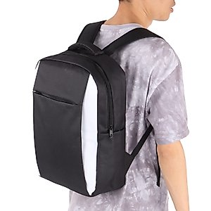 Gaming Console Backpack for , Nylon Fabric Shockproof Waterproof Travel Carrying Case, Travel Case for Headset and Game Accessories