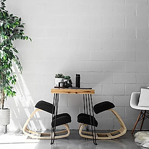 Sleekform Austin Kneeling Chair - Home Office Ergonomic Computer Desk Stool For Active Sitting