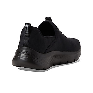 Skechers Women's GO Walk Flex-Lucy Sneaker, Black/Black, 9
