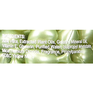 Aloe Vera & Vitamin E Skin Oil, 90 green Capsules