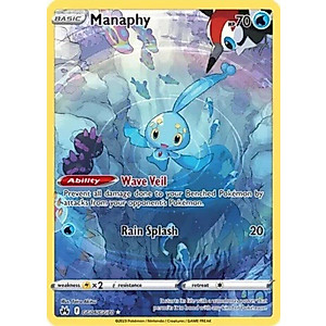 Pokemon - Manaphy GG06/GG70 - Crown Zenith - Galarian Gallery - Holo Rare Card