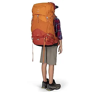 Osprey Ace 50 Kid's Backpacking Backpack , Orange Sunset