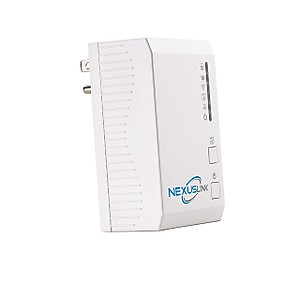 NexusLink G.hn Powerline Adapter with WiFi N I Single Device (GPL-1200WN)