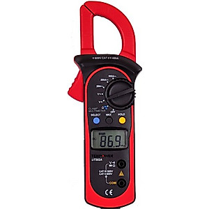 Tekpower UT202A (Uni-Trend) Auto-ranging AC 600 Amp Clamp Meter with Tekpower Line Splitter M920