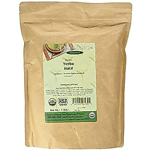 Davidson's Organics, Yerba Mate, Loose Leaf Tea, 16-Ounce Bag