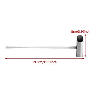 Stainless Steel Sugar Spoon,Cotton Candy Scoop,Marshmallow Machine Spoon With 29cm Super Long Handle