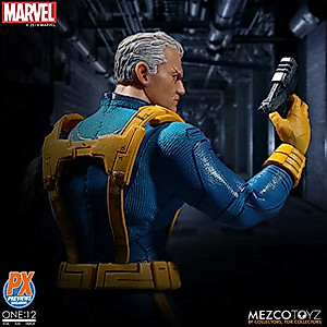 Mezco One: 12 Collective: Marvel Cable (X-Men Version) Action Figure, Multicolor