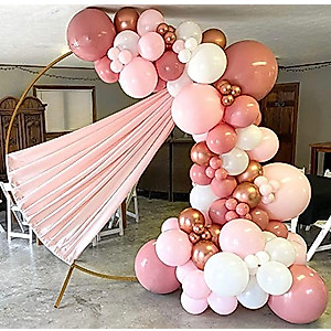 Pink Balloons 12 Inch 50 Pcs Baby Shower Party Balloons Happy Birthday Decoration Balloons Gender Reveal Wedding Party Decoration
