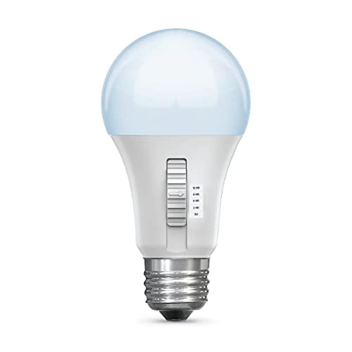 Feit Electric LED Color Selectable Timer Intellibulb - A19 with an E26 Medium Base Light Bulb - 60W Equivalent - 15 Year Life - 800 Lumen - 2700K Soft White and 5000K Daylight