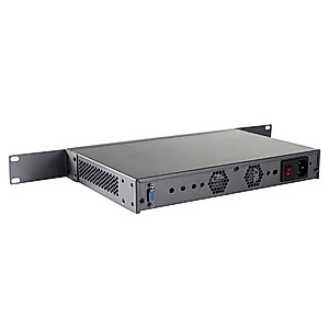Firewall, OPNsense, VPN, Network Security Micro Appliance, Router PC, Intel I5 2520M / 2540M, RS03, AES-NI/6 Intel Gigabit LAN/2USB/COM/VGA/Fan, (4G RAM/32G SSD)