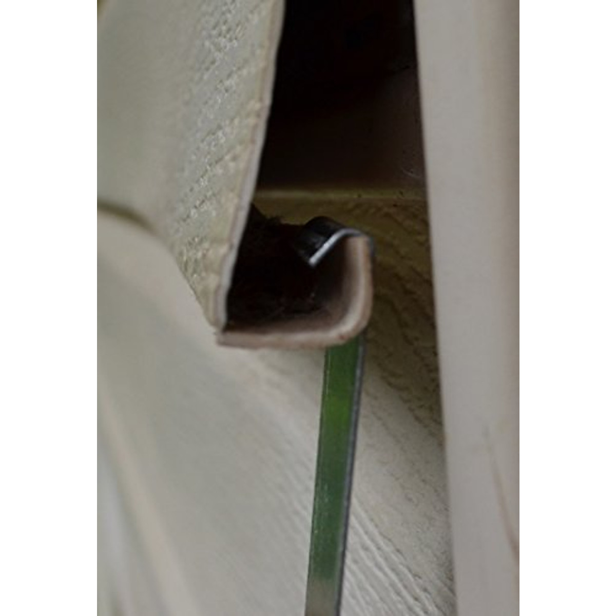 Set of Three (3) Long Length 2.5 Inch Long Amish Handmade Galvanized Siding House Hook Decor Hanger.