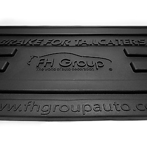 Fh Group Universal Fit Rear Bumper Guard Protection Bumperbutler for Cars, Suvs, Vans, and Trucks Black