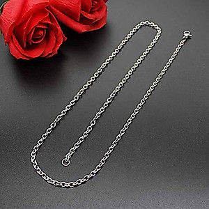 HQ Stainless Steel Cremation Jewelry Urn Necklace with Olive Branch Urn Pendant Memorial Keepsake Ashes Holder Square Pendant (Papa)