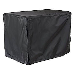 Generator Cover, Thicken Generator Tent Cover While Running Compatible Universal Portable Generator Cover for Outdoor 35 x 26 x 28in(Black)