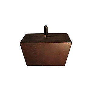 BingLTD - 2 ½” Mahogany Square Tapered Hardwood Sofa Legs - Set of 4 (ST7616-157)…