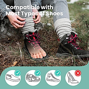 Welnove Hammertoe Corrector Gel Toe Straighteners - 8 Pcs Toe Support Pads Cushion - Realign Bent, Crooked, Curled, Claw, Hammer Toes - Firm Support