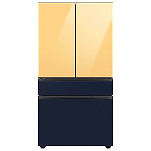 SAMSUNG RAF18DU4C0 Bespoke 4-Door French Door Refrigerator Panel in Sunrise Yellow Glass - Top Panel