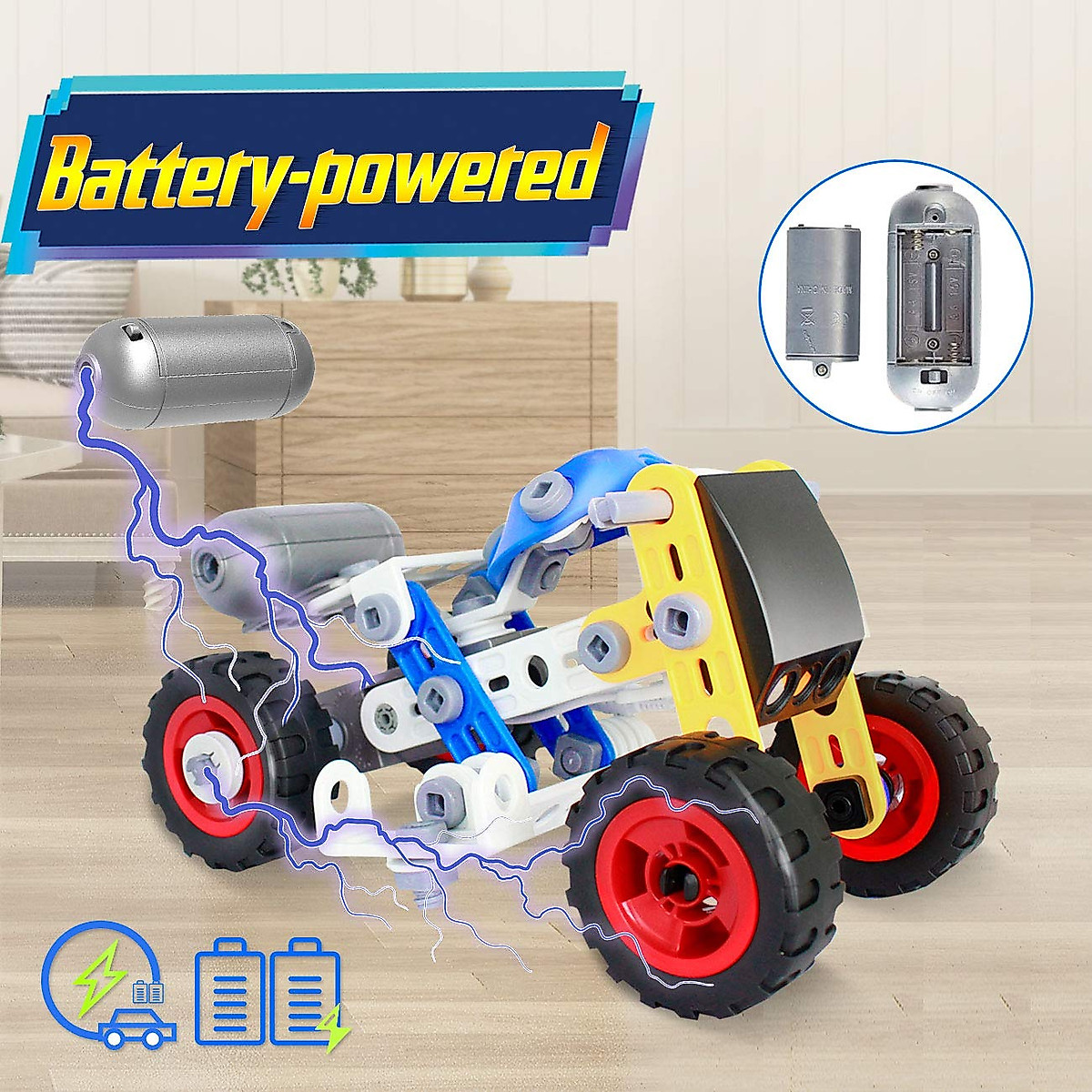 HISTOYE Building Toys for Kids Age 4-8 Erector Sets for Boys Age 6-8-12 Stem Toys for 5+ Year Old Boys Robot Building Kit for Kids DIY Building Blocks Construction Toys Gifts for 4 5 6 7 8+ Years Old