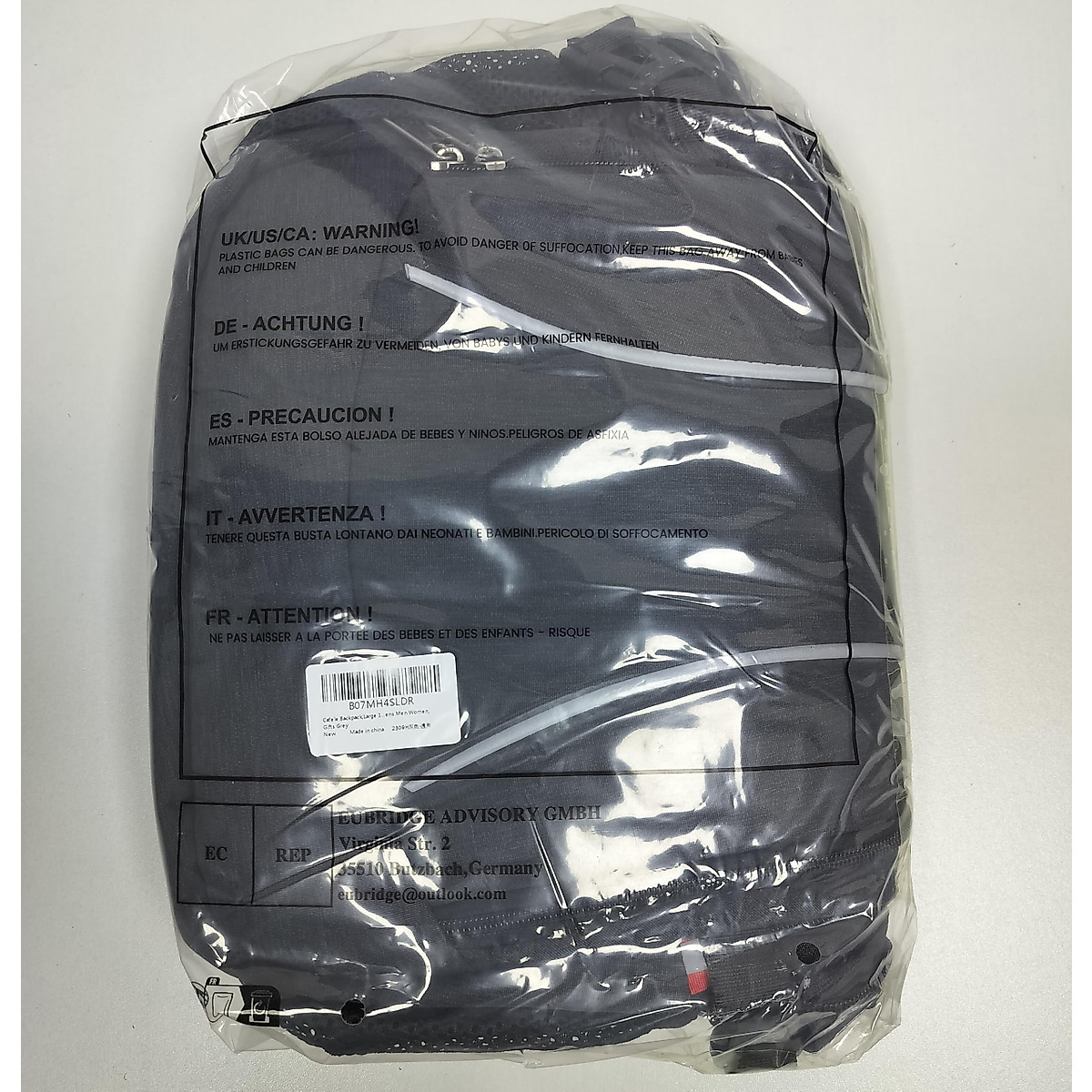 CAFELE Backpack,Large 17.3in Durable Travel Laptop Backpack, College Backpack, RFID Anti Theft Pocket Big Business Computer Bag,Water Resistant School Bookbag for Teens Men Women,Gifts Grey