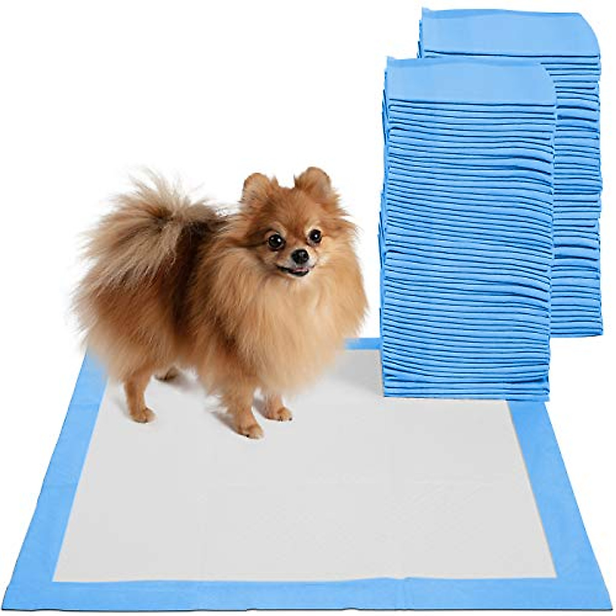 Puppy Pads Dog Pee Pad for Potty Training Dogs & Cats 22 x 22"- 100-Count Large
