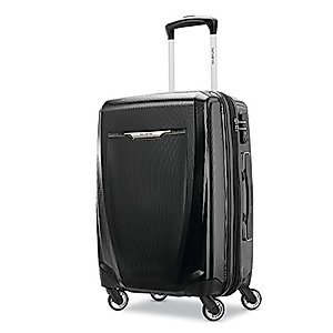 Samsonite Winfield 3 DLX Hardside Luggage with Spinners, Carry-On 20-Inch, Black