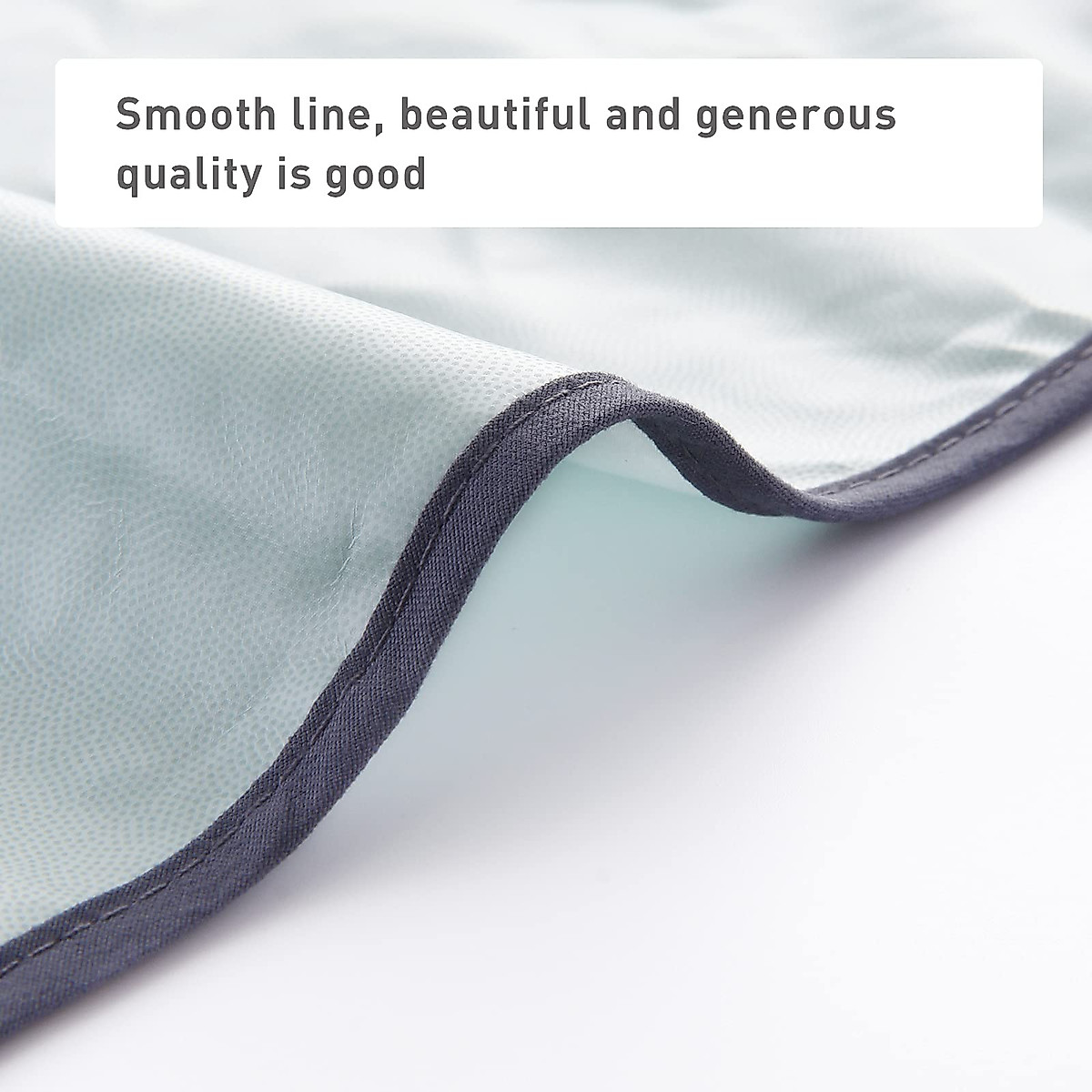 Jarafom Baby Feeding Weaning Bibs anti-dirty Highchair Waterproof Bib Set Stain Odor Resistance Play Smock Apron 6-36 Months (Sleeveless Green)