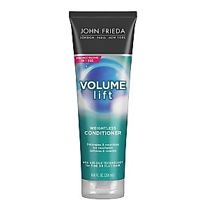 John Frieda Volume Lift Lightweight Conditioner for Natural Fullness, 8.45 Ounces, Safe for Colour-Treated Hair, Volumizing Conditioner for Fine or Flat Hair