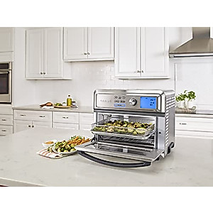 Cuisinart TOA-65 Digital AirFryer Toaster Oven, Premium 1800-Watt Oven with Digital Display and Controls – Intuitive Programming, Adjustable Temperature Settings and Cooking Presets, Stainless Steel