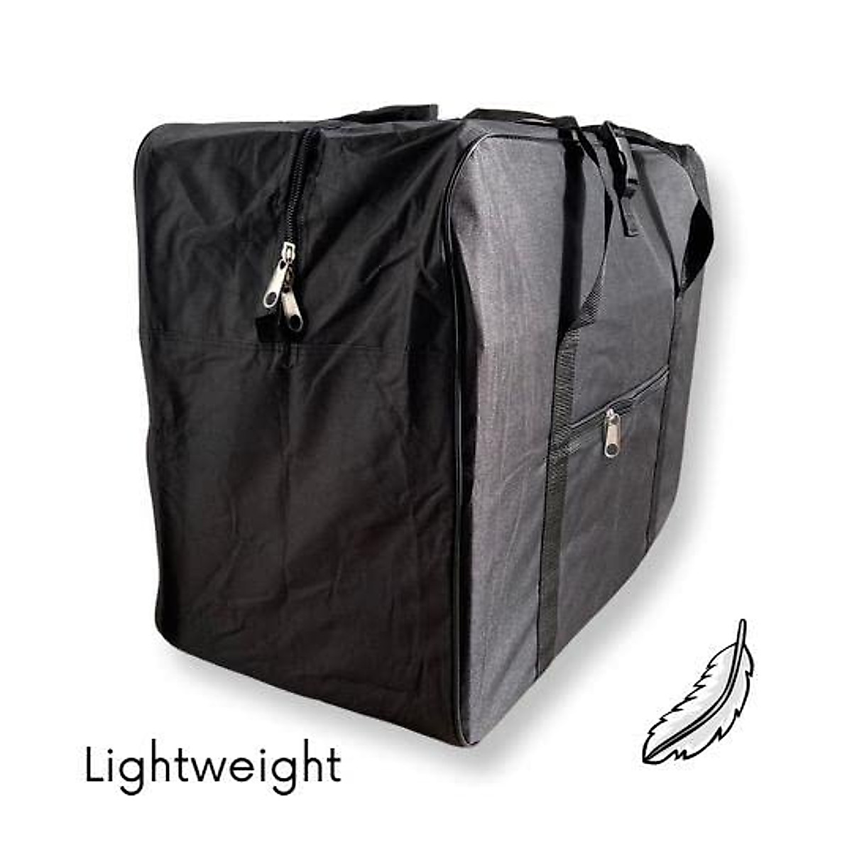 Square Travel Duffle Bag Bolsa Maleta de Lona,maletin para cuba 24 inch/50lb