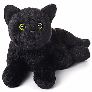 Bearington Collection Lil’ Jinx Cat 8 Inch Cat Plush - Black Cat Plush - Stuffed Black Cat