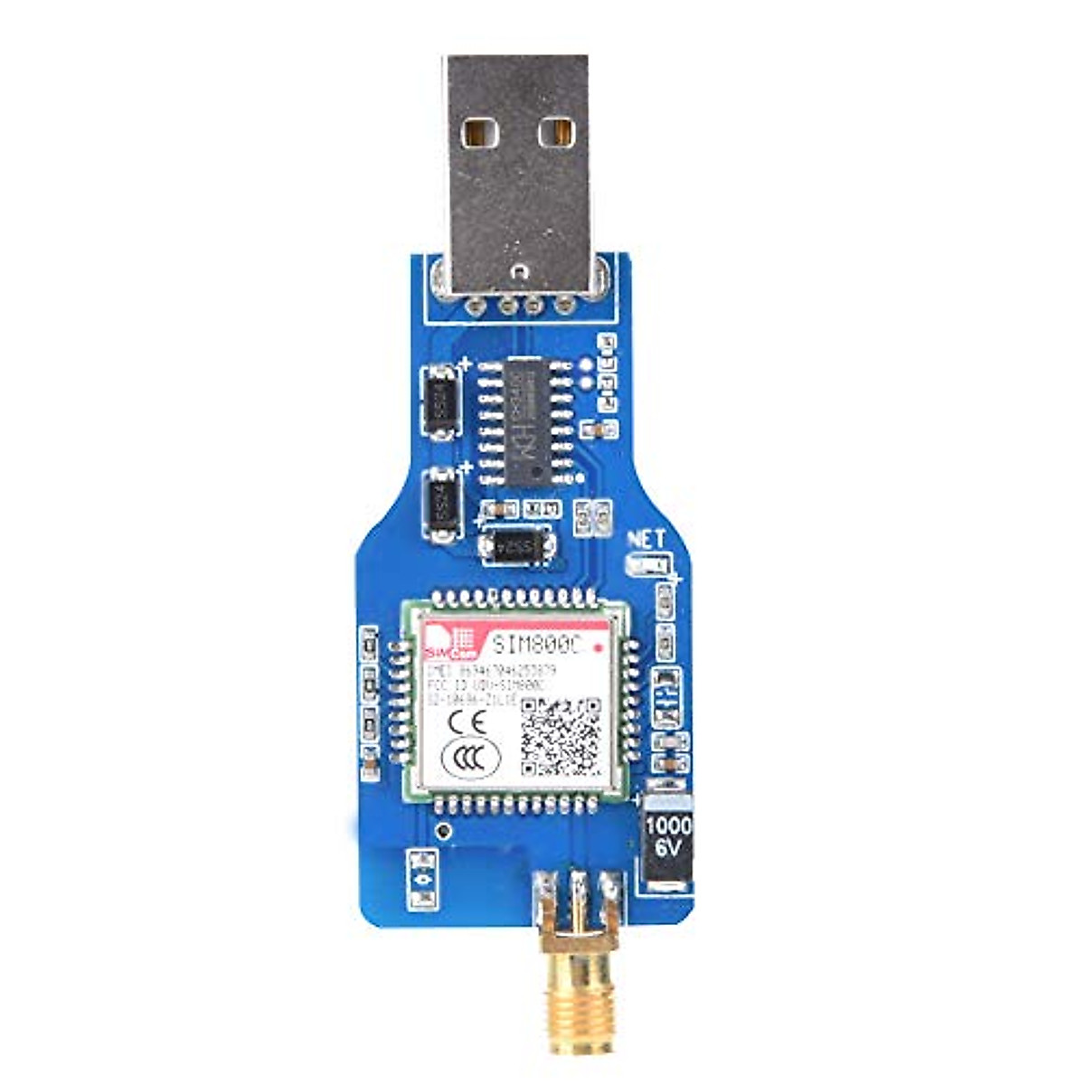 Ozgkee Four Frequency GSM/GPRS SIM800C USB to GSM Serial Module with Bluetooth Function