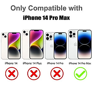 PERRKLD Leopard Case for iPhone 14 Pro Max Black Cheetah Animal Print Soft Flexible Anti-Fingerprint TPU Slim Shockproof Protective Case with Camera Protection Cover for iPhone 14 Pro Max 6.7 Inch