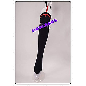 noblecos The Misfit of Demon King Academy Sasha Necron Cosplay Costume Lolita Skirt Halloween Costume Full Set (Female XL)