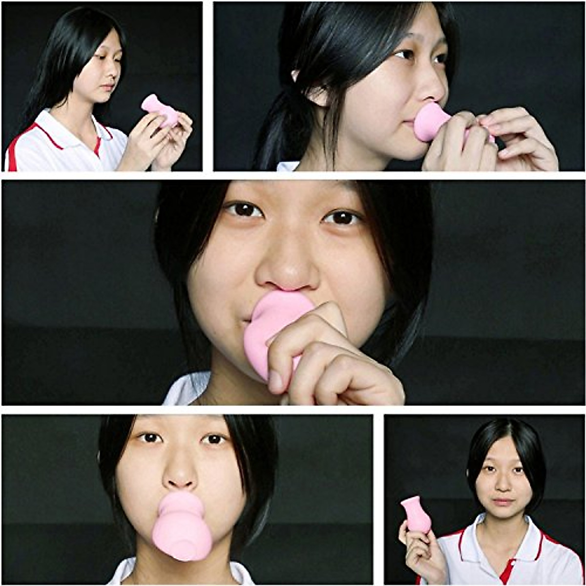 Soft Silicone Pout Lips Enhancer Plumper Tool Device makes Your Lip Looks More Full but only lasts 2 hours at most